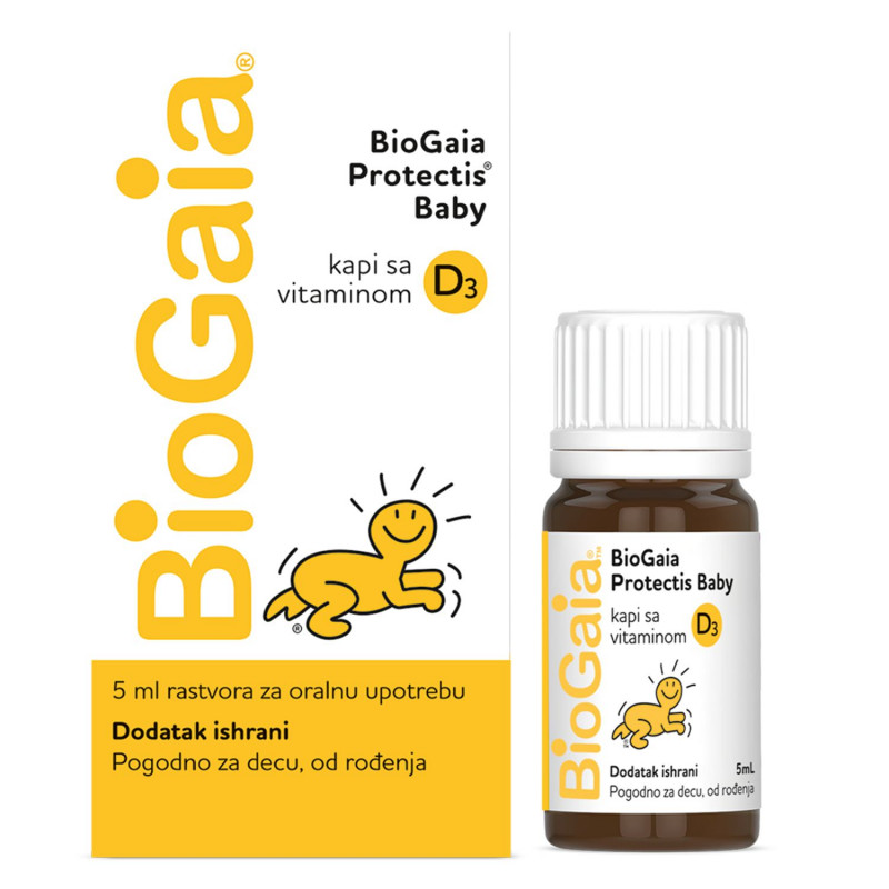 Biogaia protectis + vitamin D3 kapi 5ml