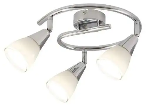 RABALUX Nicolette spot E14 3xMax40W hrom/belo