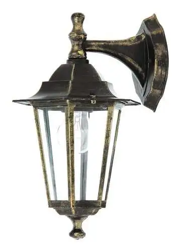 RABALUX Velence spoljna zidna lampa 60 staro zlatoIP44