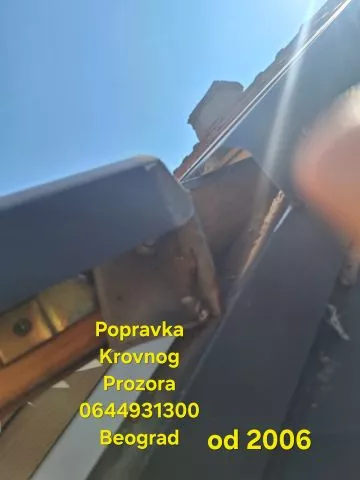 POPRAVKA KROVNOG PROZORA
