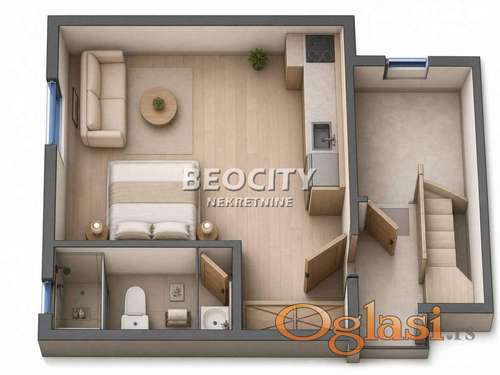Novi Sad, Klisa, Mali Beograd, 0.5, 23m2