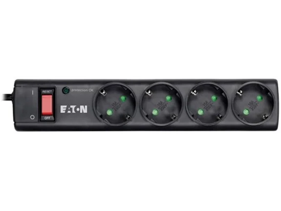 Eaton Produžni kabl sa prenaponskom zaštitom PS4D 1m 4 utičnice