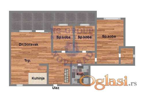 Stan na prodaju Petrovaradin 99m2, 574823