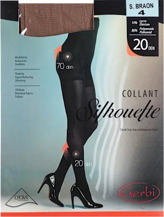 Gerbi
Silhouette hulahopke, 20 DEN, svetlo braon boje, veličina 4, 1 kom