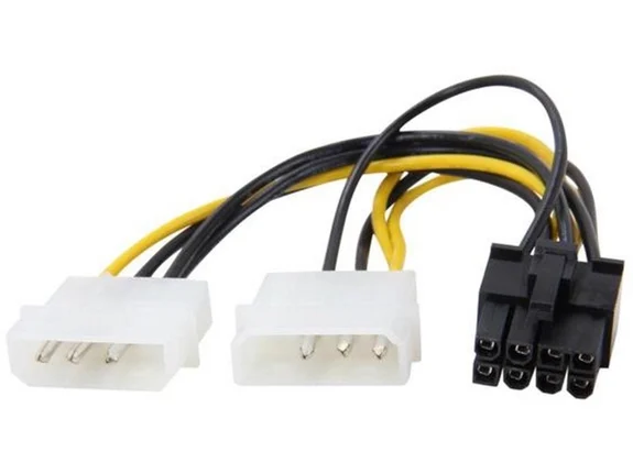 E-Green Naponski adapter za PCI-E VGA (8-pin) -2x Molex