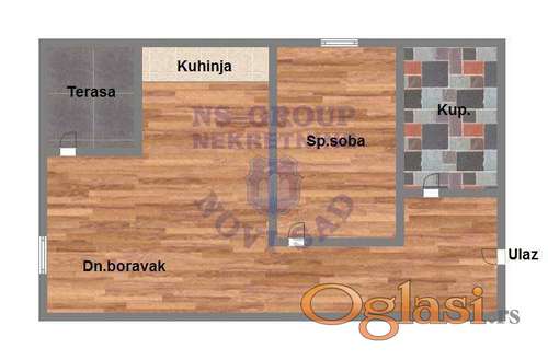 Stan na prodaju Novi Sad 41m2, 573130
