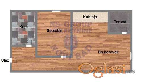 Stan na prodaju Novi Sad 41m2, 573134