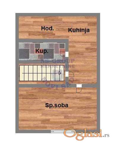 Jednosoban stan površine 31 m², smešten na odličnoj lokaciji kod Železničke stanice,