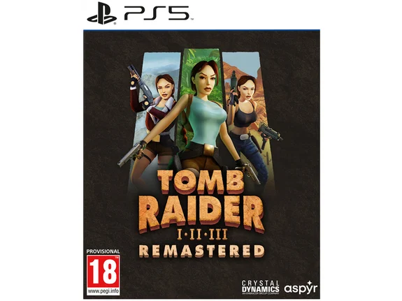 PS5 Tomb Raider I-III Remastered Starring Lara Croft