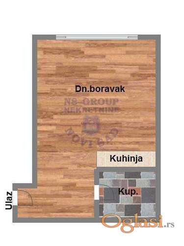 Jednoiposoban, 40m2 Telep