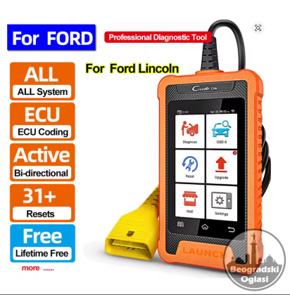 LAUNCH X431 Creader Elite OBD2 Ford, Lincoln, Mazda