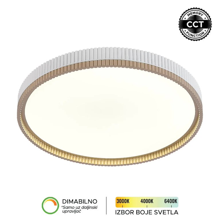 LED plafonjera LP-427-54R WH+GD