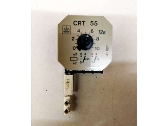 Vremenski relej Iskra CRT 55 12sec 220V