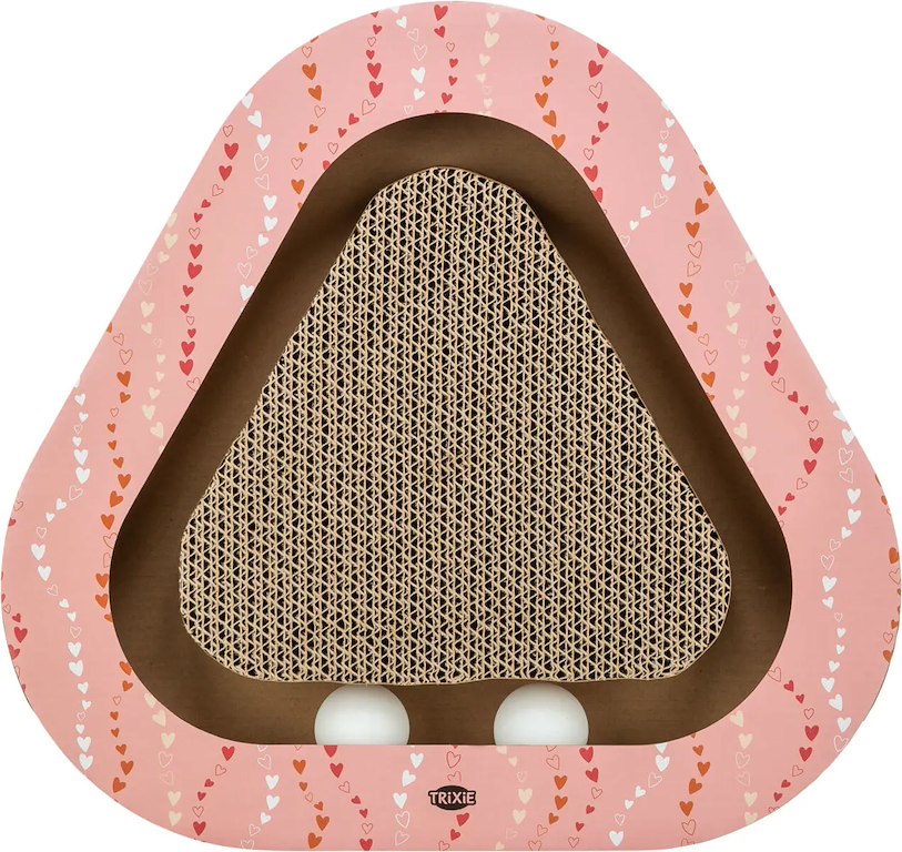 Kartonska grebalica za mačke 36cm sa lopticama Valentine TRIXIE 99352393