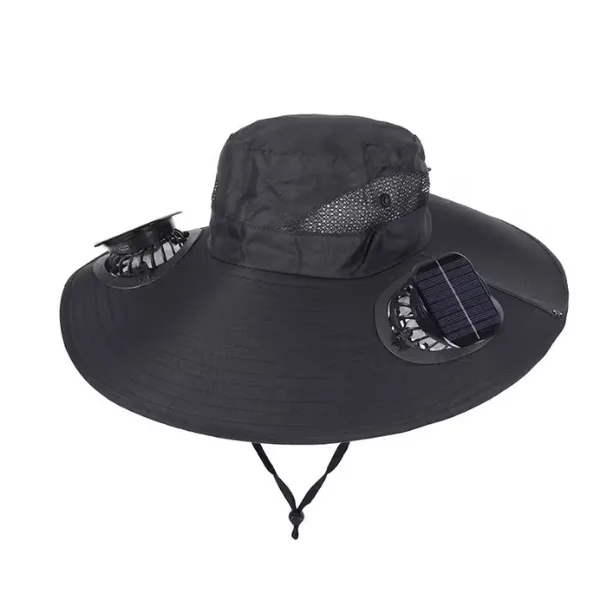 Pametni šešir sa sunce sa duplim ventilatorom