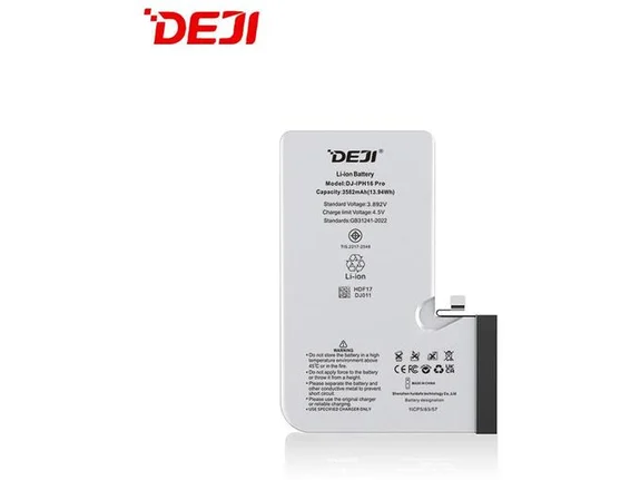 Deji Litijumska baterija High Capacity za iPhone 16 Pro 3582mAh