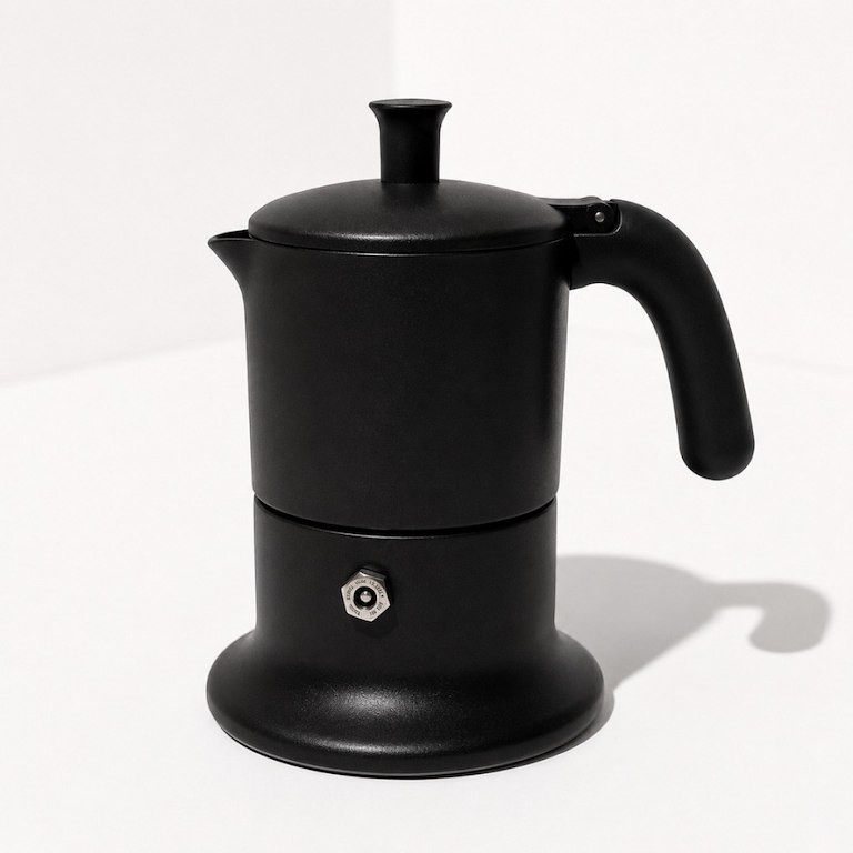 Angelina ANG3IND03 moka pot 3 šoljice,indukcija , boja crna