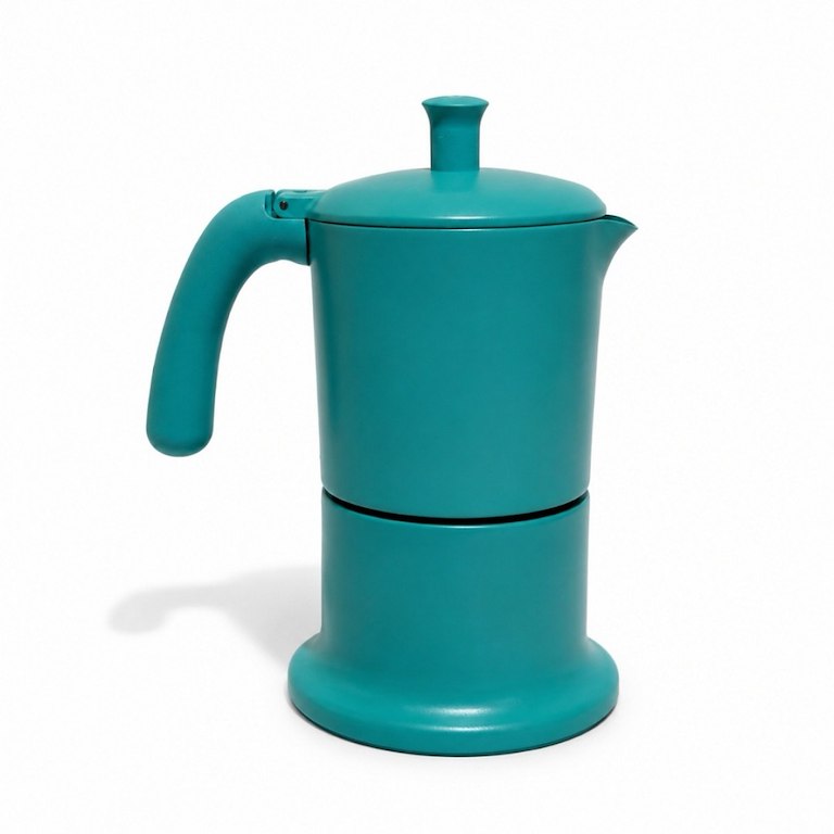 Angelina ANG3IND09 moka pot 3 šoljice,indukcija , boja azurno plava