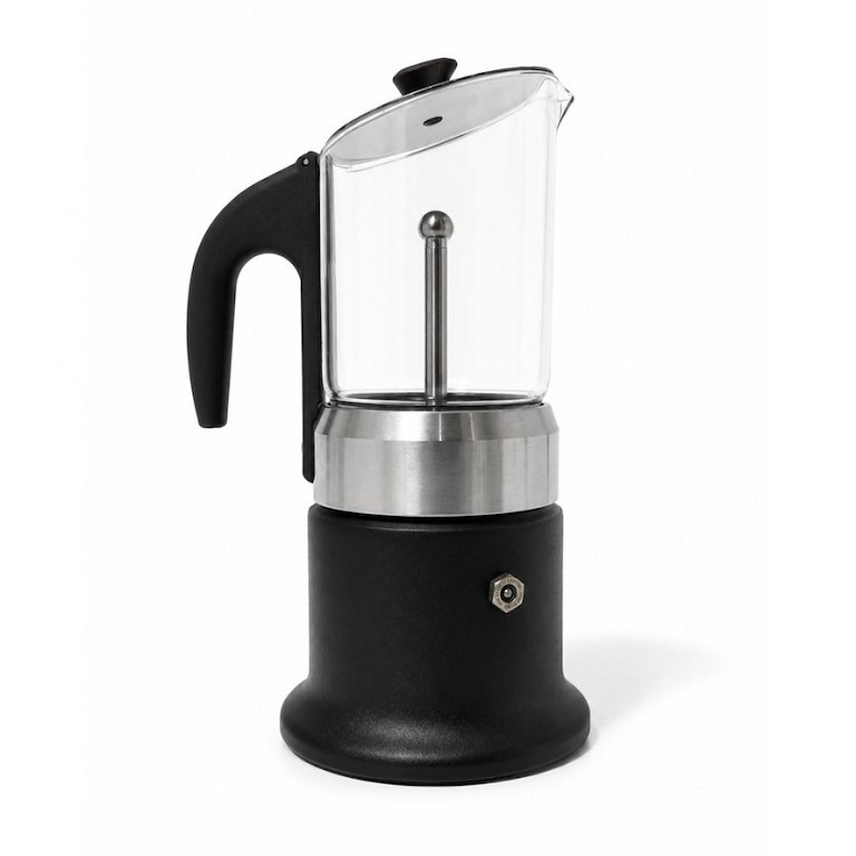 Angelina COR600 moka pot 6 šoljica,indukcija , staklo/sjajna