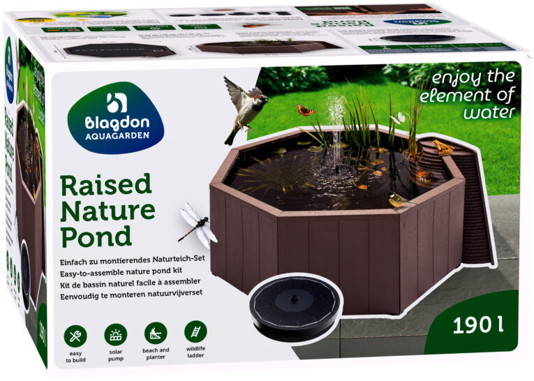 Blagdon AquaGarden Raised Nature Pond izdignuto jezerce, 190 l