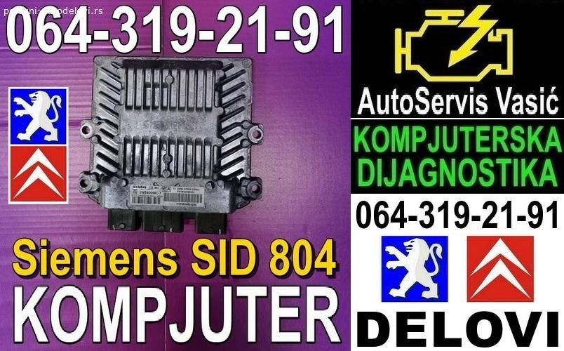 KOMPJUTER SIEMENS SID804 PEŽO 5WS40068C-T CITROEN PEUGEOT