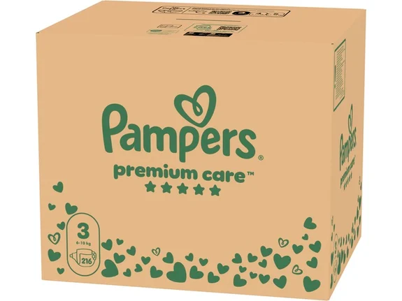 Pampers Pelene Premium MSB 3 216kom