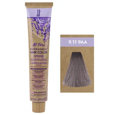 JJ's
Intenzivne pepeljaste nijanse - farba za kosu All Free 100 ml