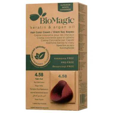 BIOMAGIC
Crvene nijanse - farba za kosu 60 ml