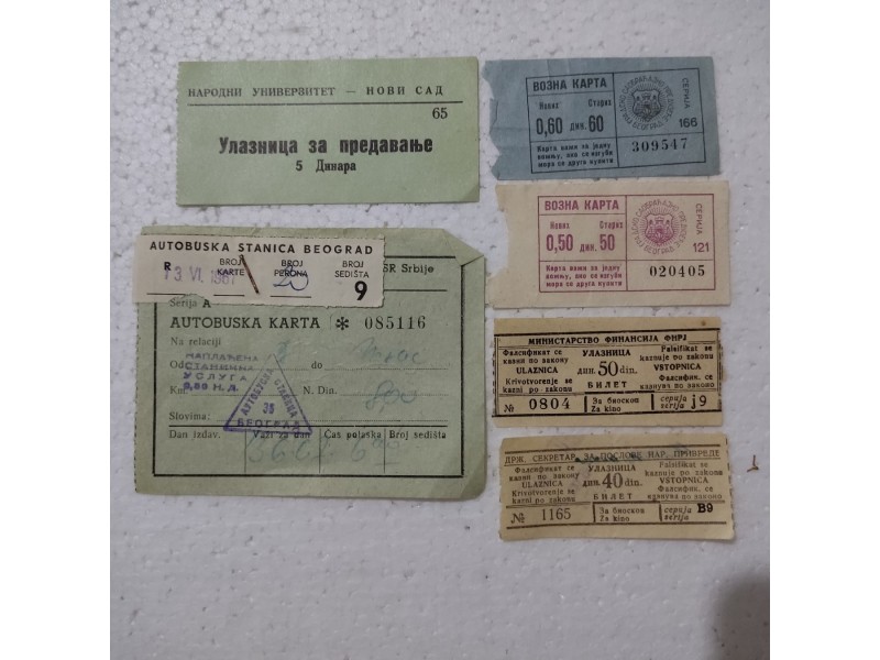 LOT RAZNIH KARATA.