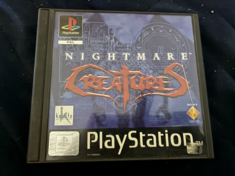 Nightmare Creatures Sony PS1 Igra