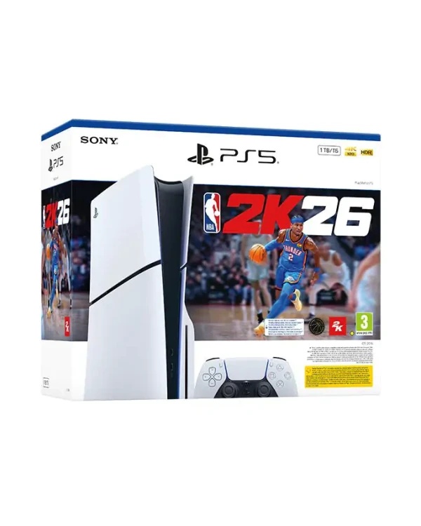 Konzola Sony PlayStation 5 Slim Disc 1TB + NBA 2K26