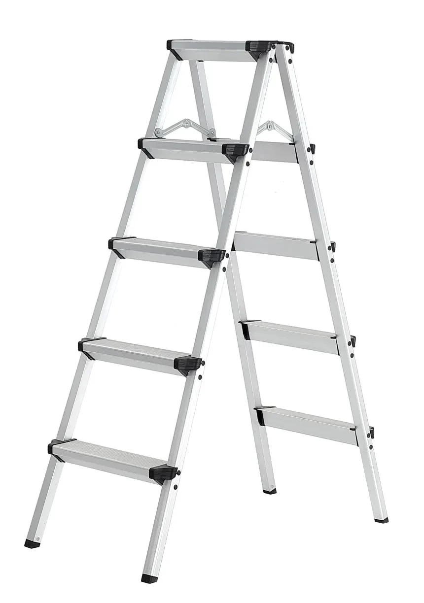 ATON Aluminijumske sklopive stepenaste merdevine 2x5 1.21m ATN-DLH505