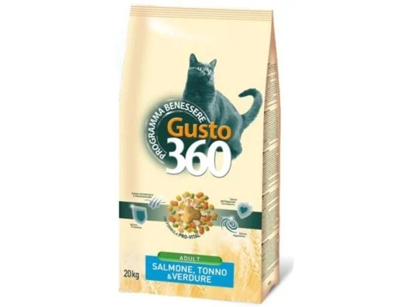 Pet360 Gusto cat hrana za odrasle mačke - riba 20kg 8059796477437