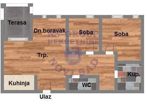 Prodaja Stan - Novi Sad, Tatarsko brdo - Institut