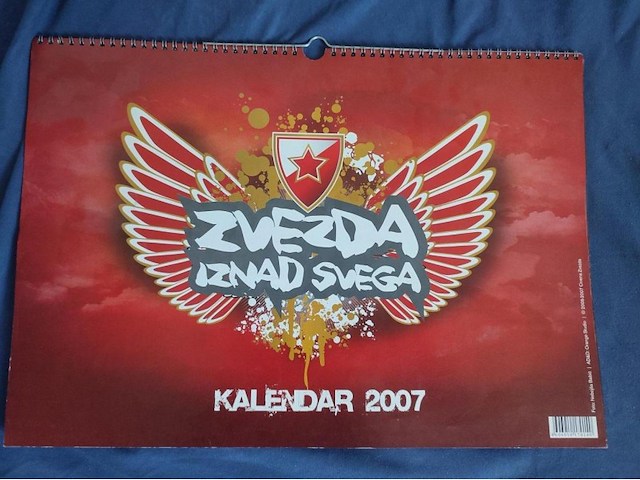 календар кк црвена звезда 2007.