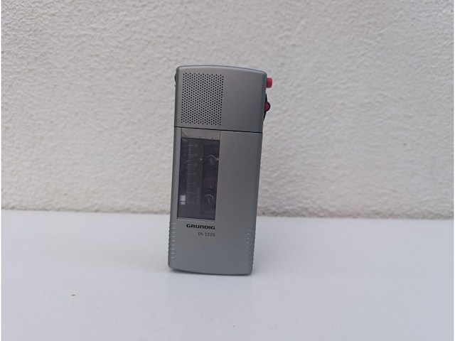 Grundig DH-2220 diktafon - Mikrokasete - redji