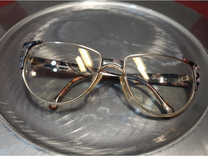 JIL SANDER VINTAGE LUX M12 MASIVAN POZLAĆENI RAM