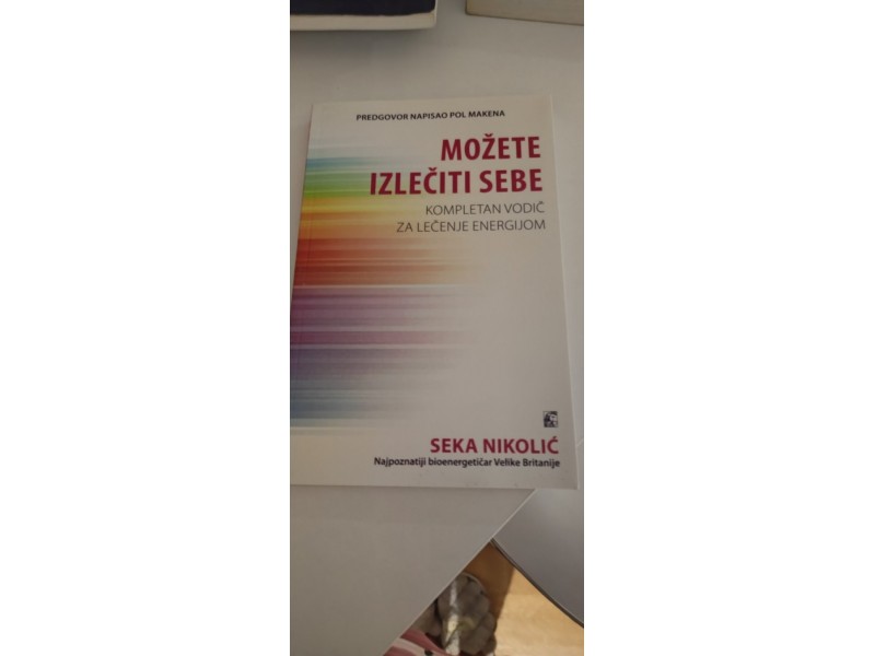 Nova knjiga Mozete izleciti sebe