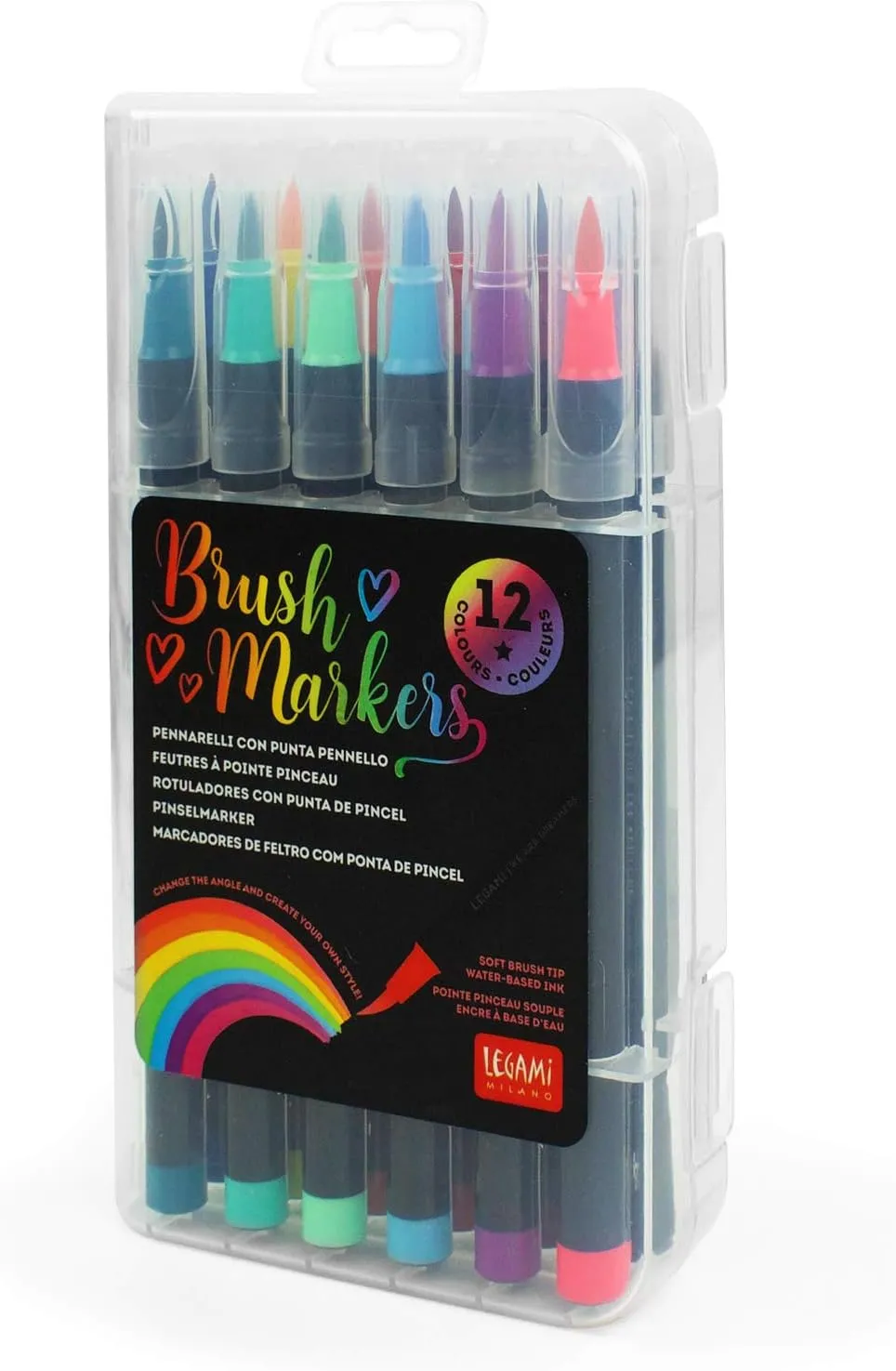 Flomasteri 12 kom BRUSH MARKERS