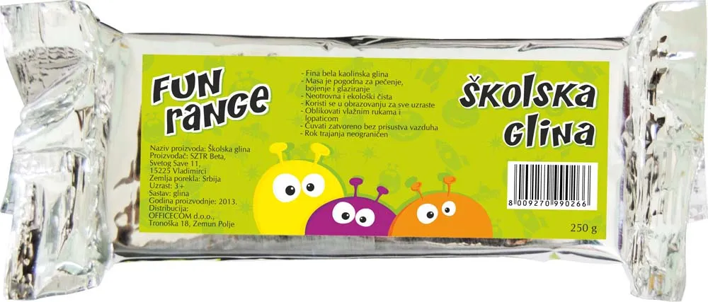 GLINA ŠKOLSKA FUN 250 GR