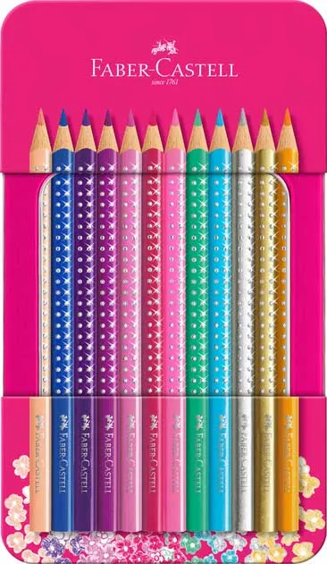 FABER CASTELL drvene bojice 1/12 SPARKLE