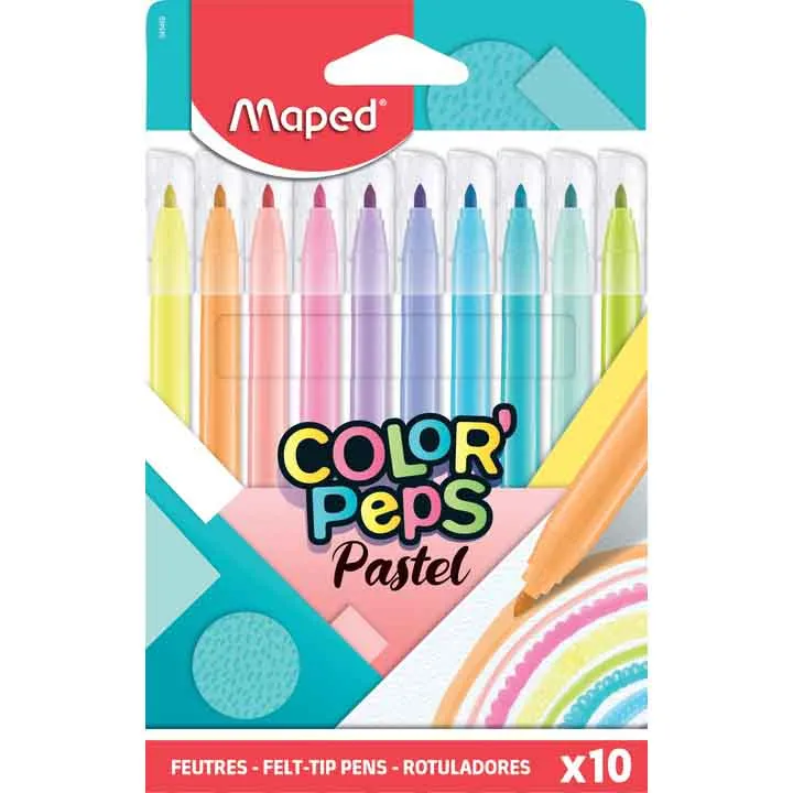 MAPED Flomasteri COLOUR PEPS PASTEL