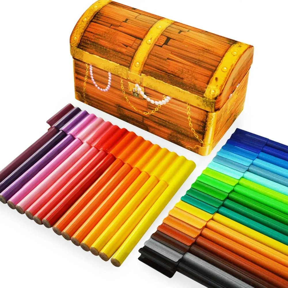 FABER CASTELL set flomastera u kutiji KOFER SA BLAGOM