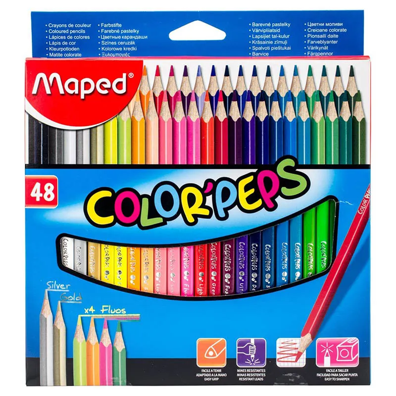 Drvene bojice MAPED Color Peps 1/48