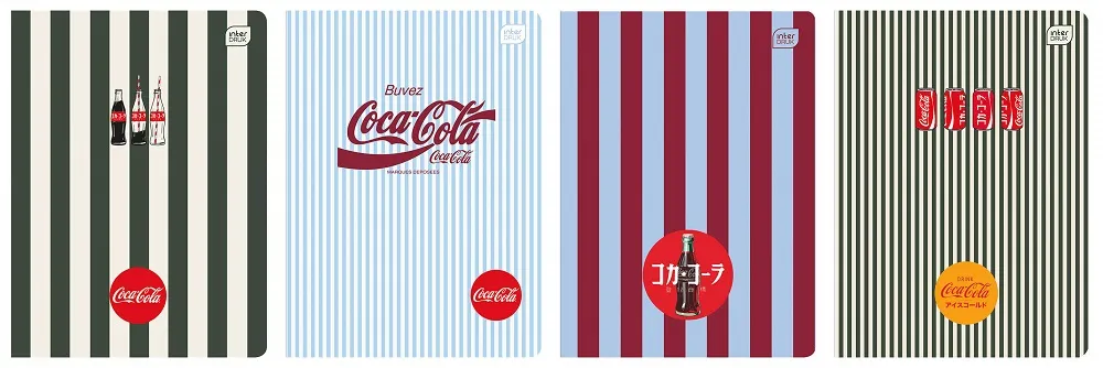 Sveska A5 kvadratići COCA COLA (ČETIRI VRSTE)