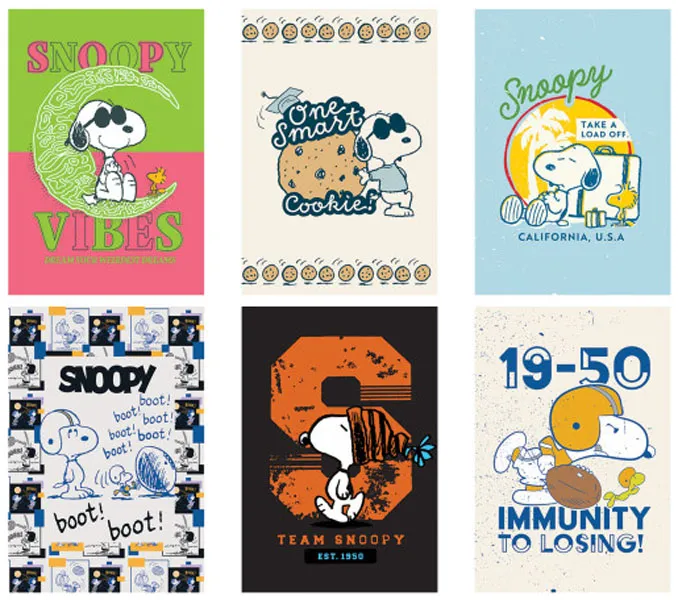 LIPA MILL SVESKA A4 SK SNOOPY 40L