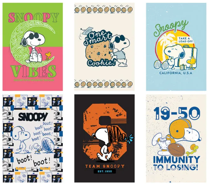 LIPA MILL SVESKA A4 DIKTO SNOOPY 40L