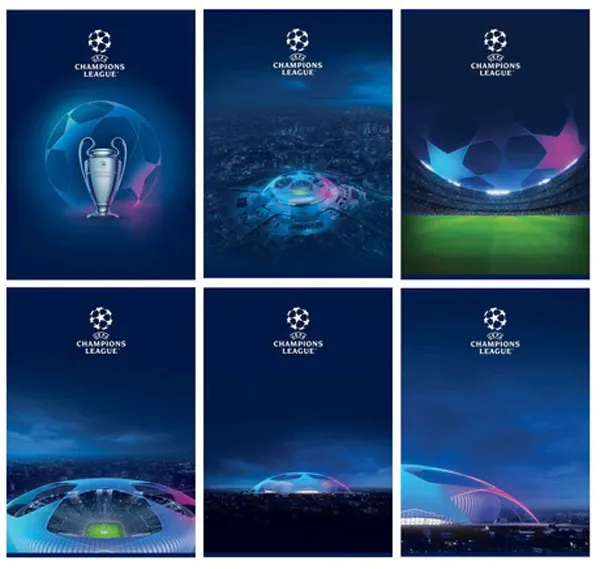UEFA SVESKA A4/54/KVADRAT 80G