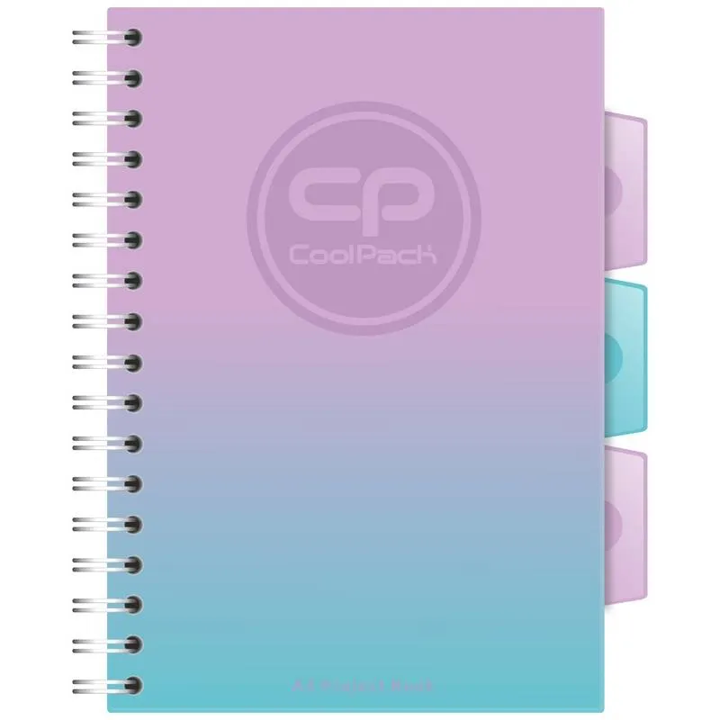 Notes sa spiralom A5 GRADIENT BLUEBERRY