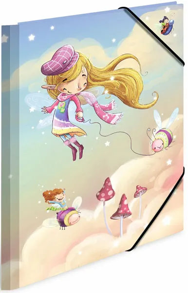 Fascikla plastificirana FAIRY DANCE 24x32x1,5cm